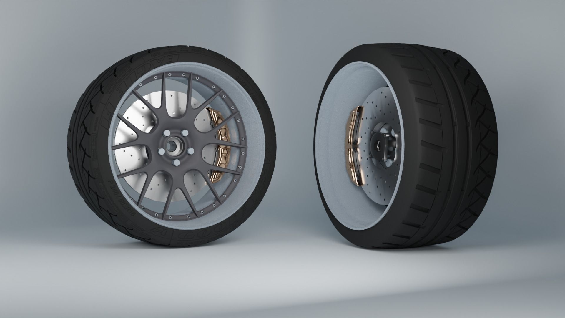BBS WHEELS 3D model | CGTrader