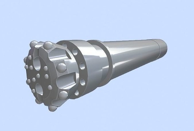 3D model Reverse Circulation Or RC Drill Bit VR / AR / low-poly | CGTrader