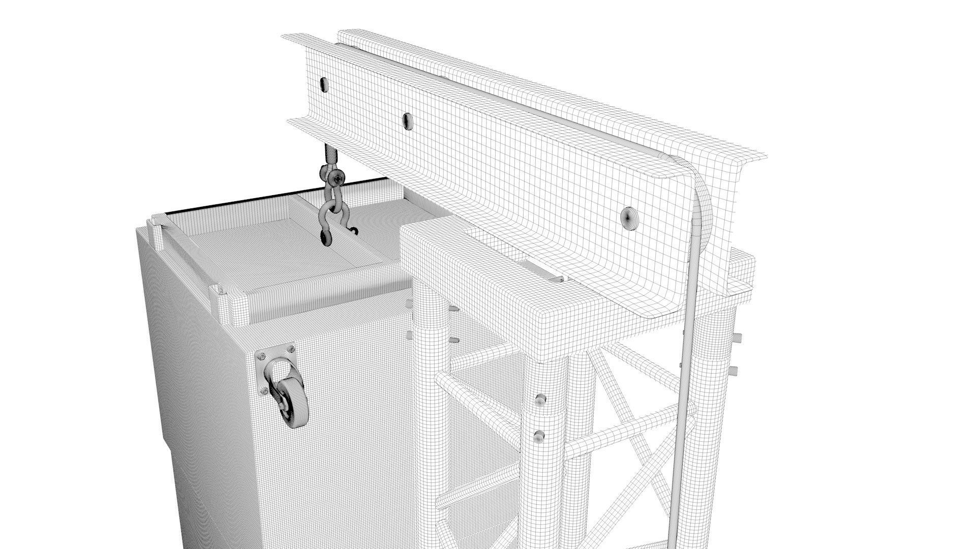 Sound towers 3D model | CGTrader