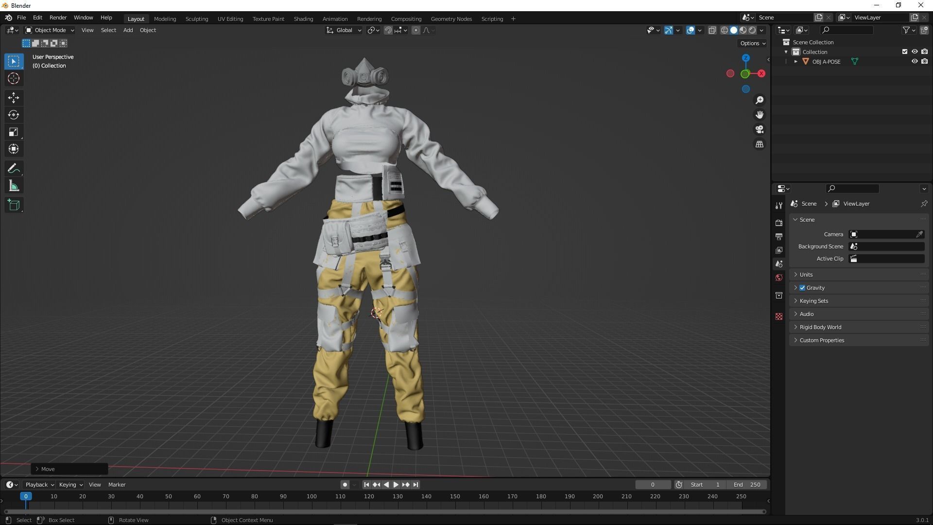 Tactical Outfit 3D model | CGTrader