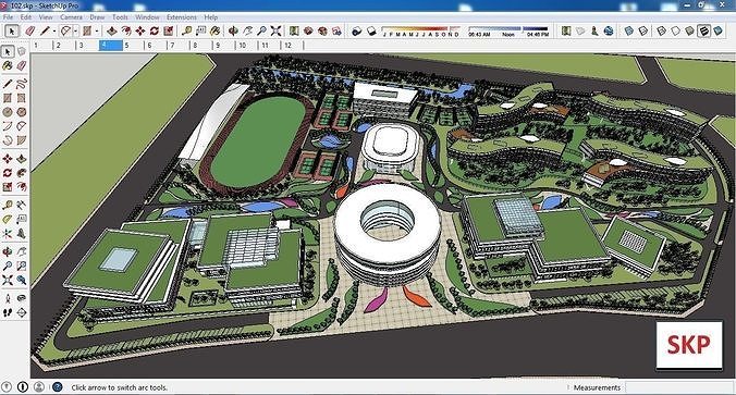Sketchup Sport - Stadium 102 3D model | CGTrader