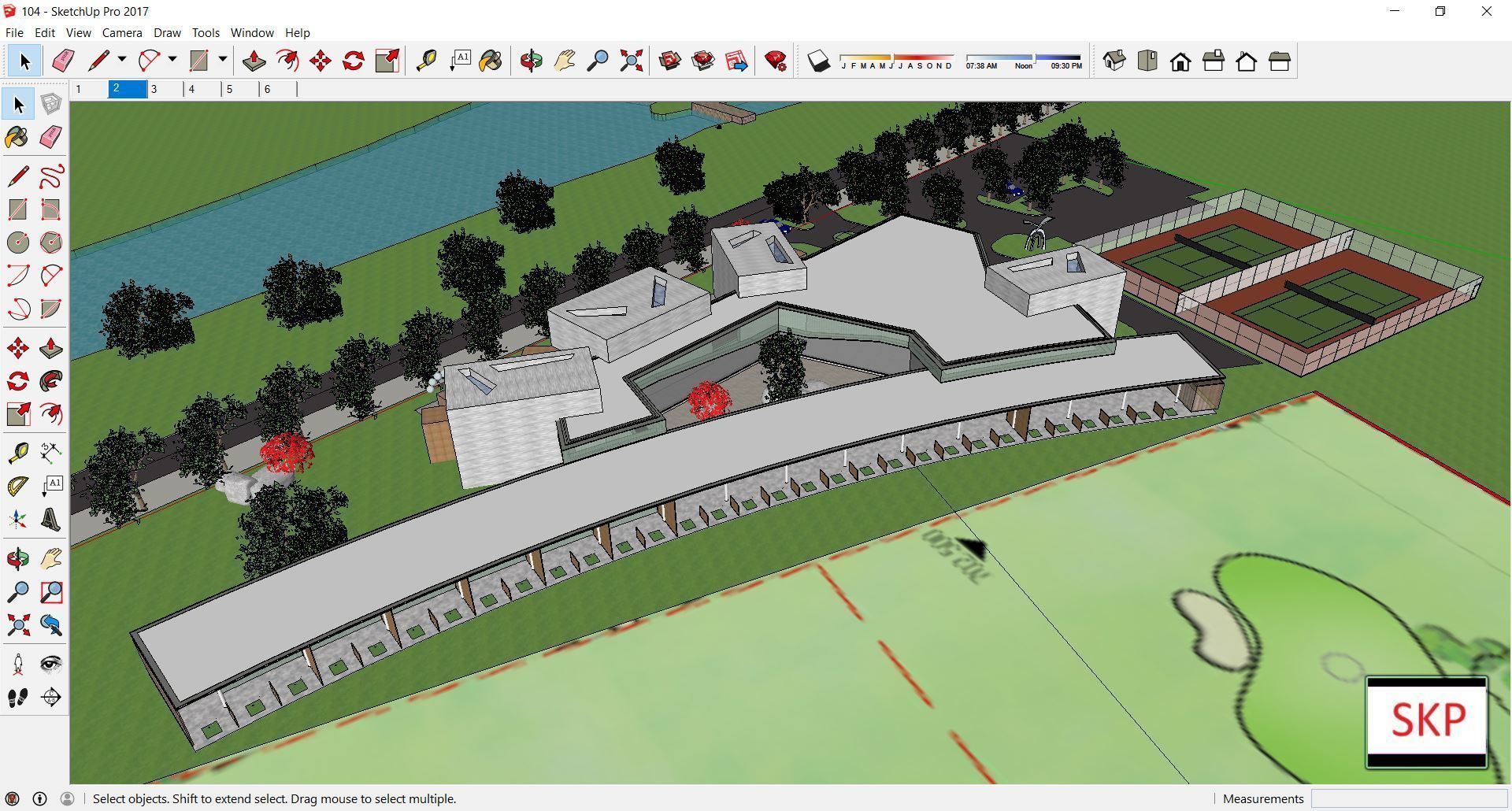 Sketchup Sport - Golf 104 3D model | CGTrader