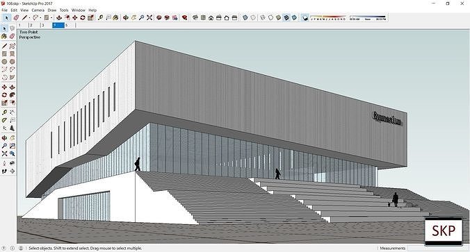 Sketchup Sport - Stadium 108 3D model | CGTrader