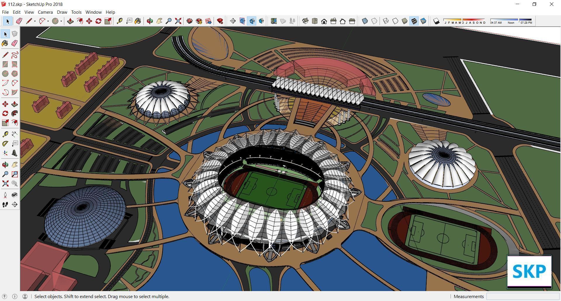 Sketchup Sport - Stadium 112 3D model | CGTrader