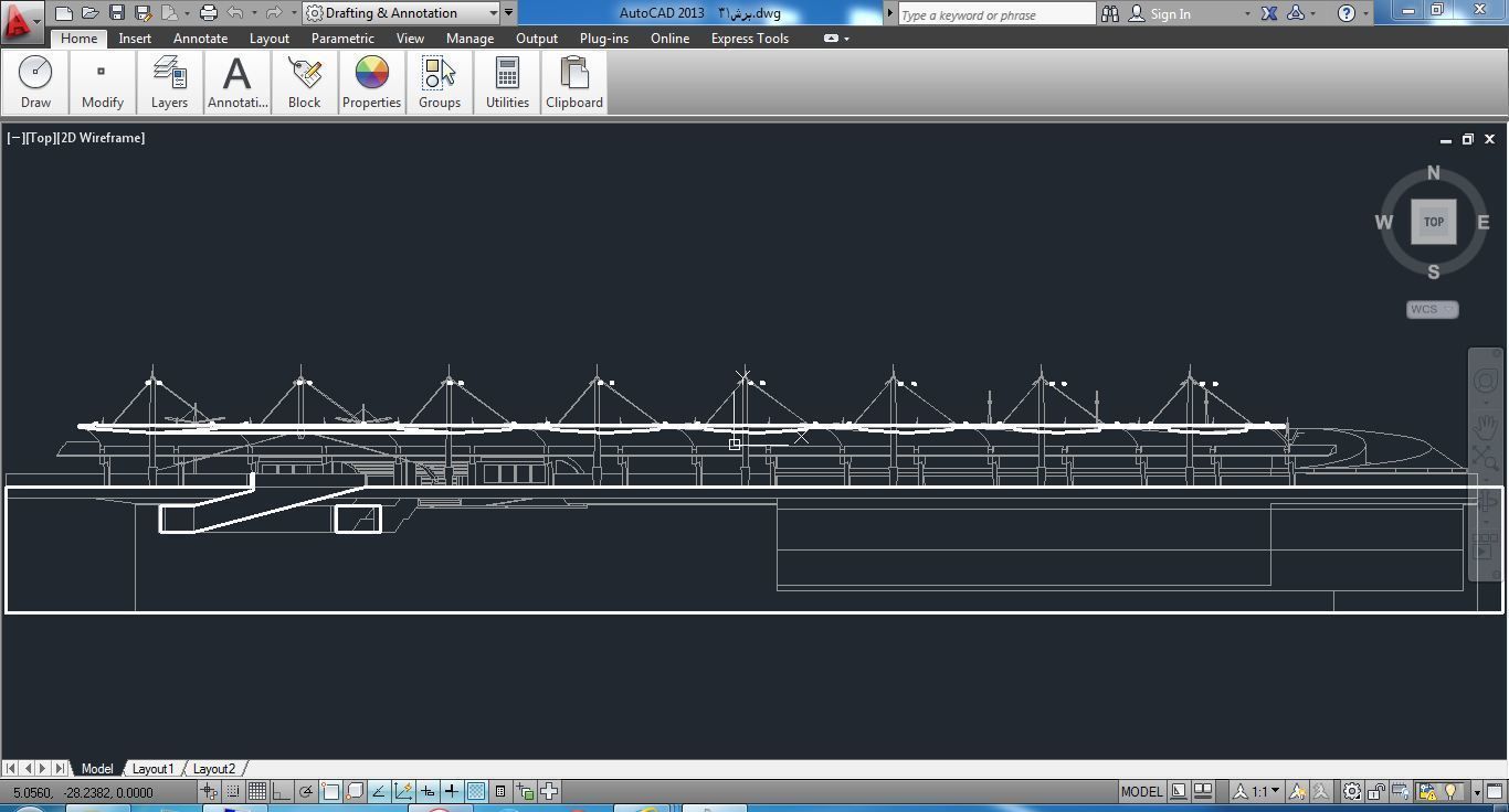 Sketchup Terminal A1 Project SKP DWG PIC 3D model | CGTrader