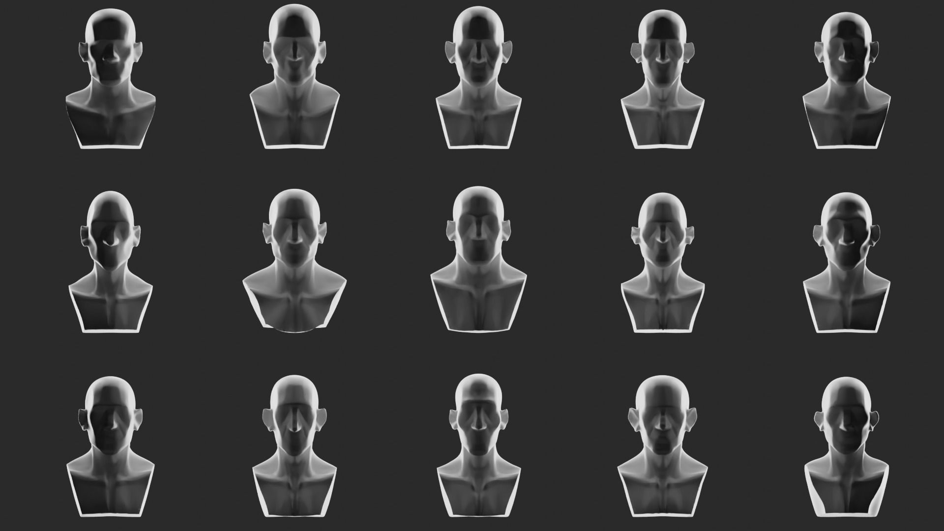 Stylized Head Ecorche 3D model | CGTrader