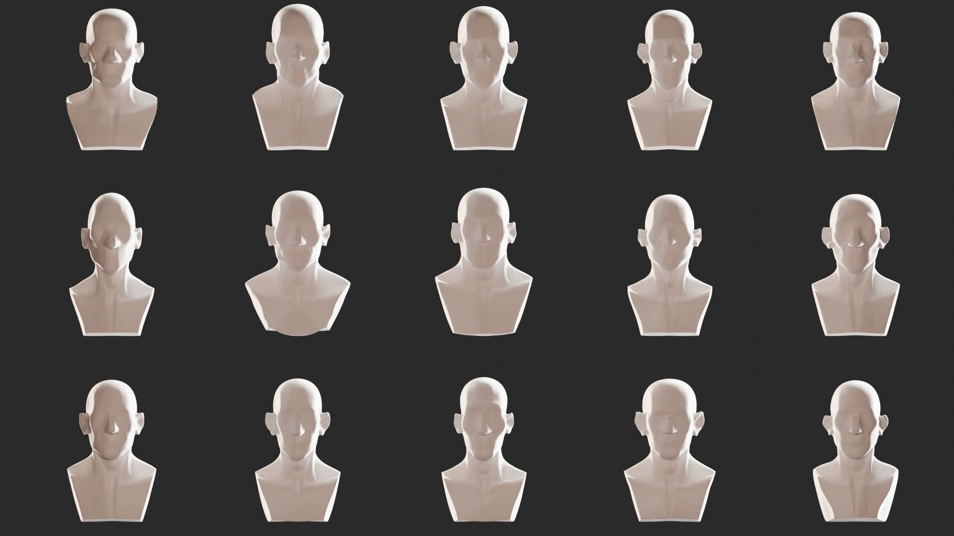 Stylized Head Ecorche 3D model | CGTrader