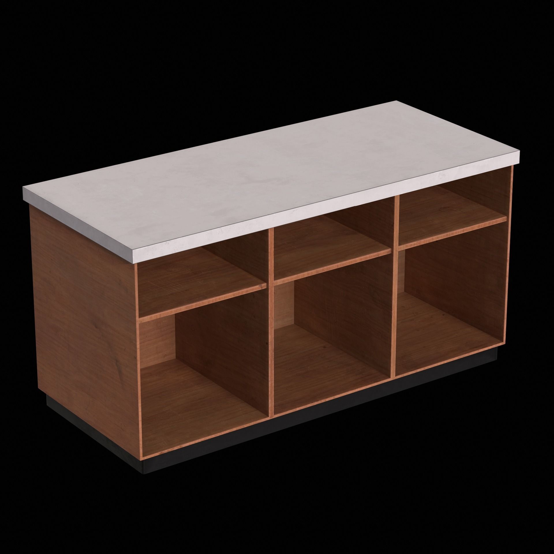 3D model Counter VR / AR / low-poly | CGTrader