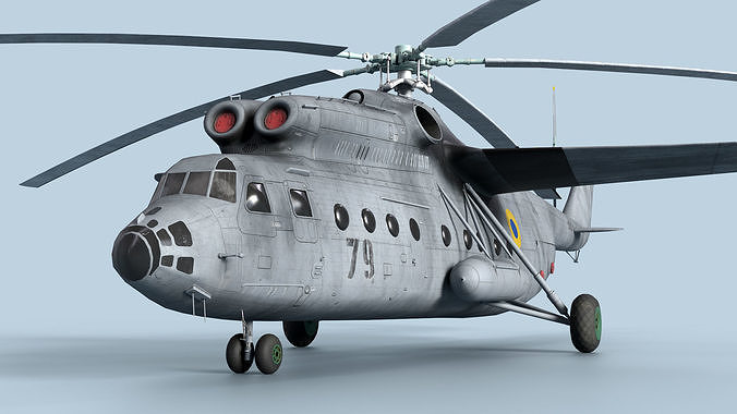 3D model Mil Mi-6 Hook VR / AR / low-poly | CGTrader