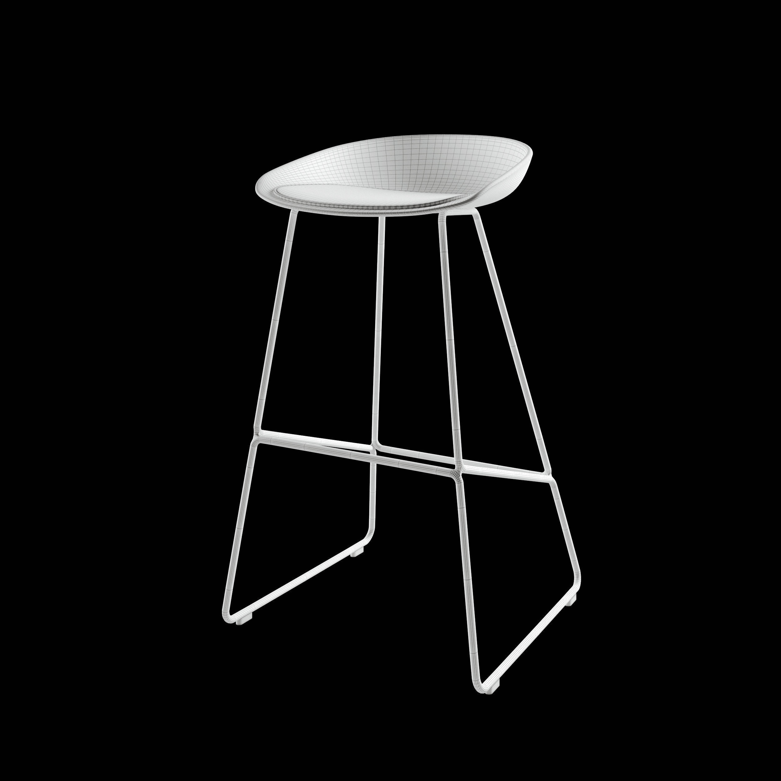 about a stool AAS38 85cm by HAY 3D model | CGTrader