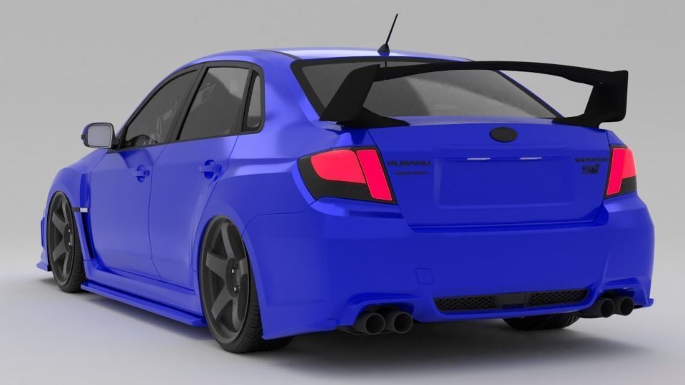 Subaru Impreza 3D model | CGTrader