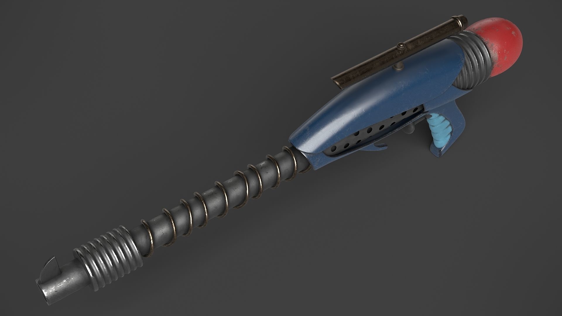 3D model Fantasy Gun 02 VR / AR / low-poly | CGTrader