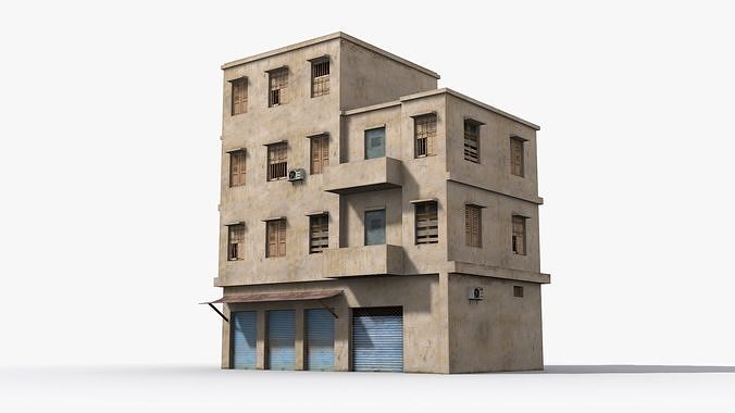3D model Arab Middle East Building x23 VR / AR / low-poly | CGTrader