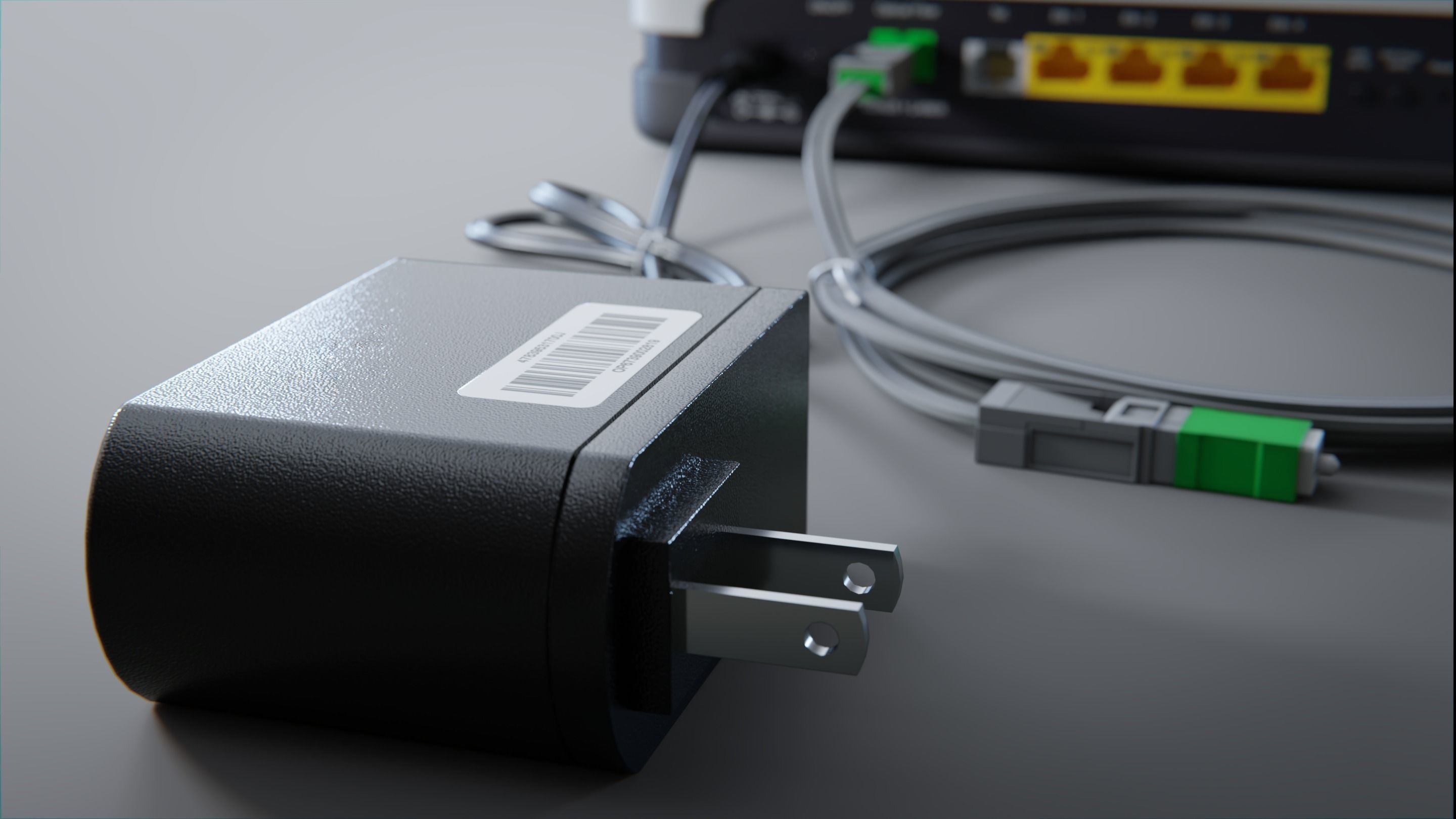 Fiber Optic Modem 3D model | CGTrader