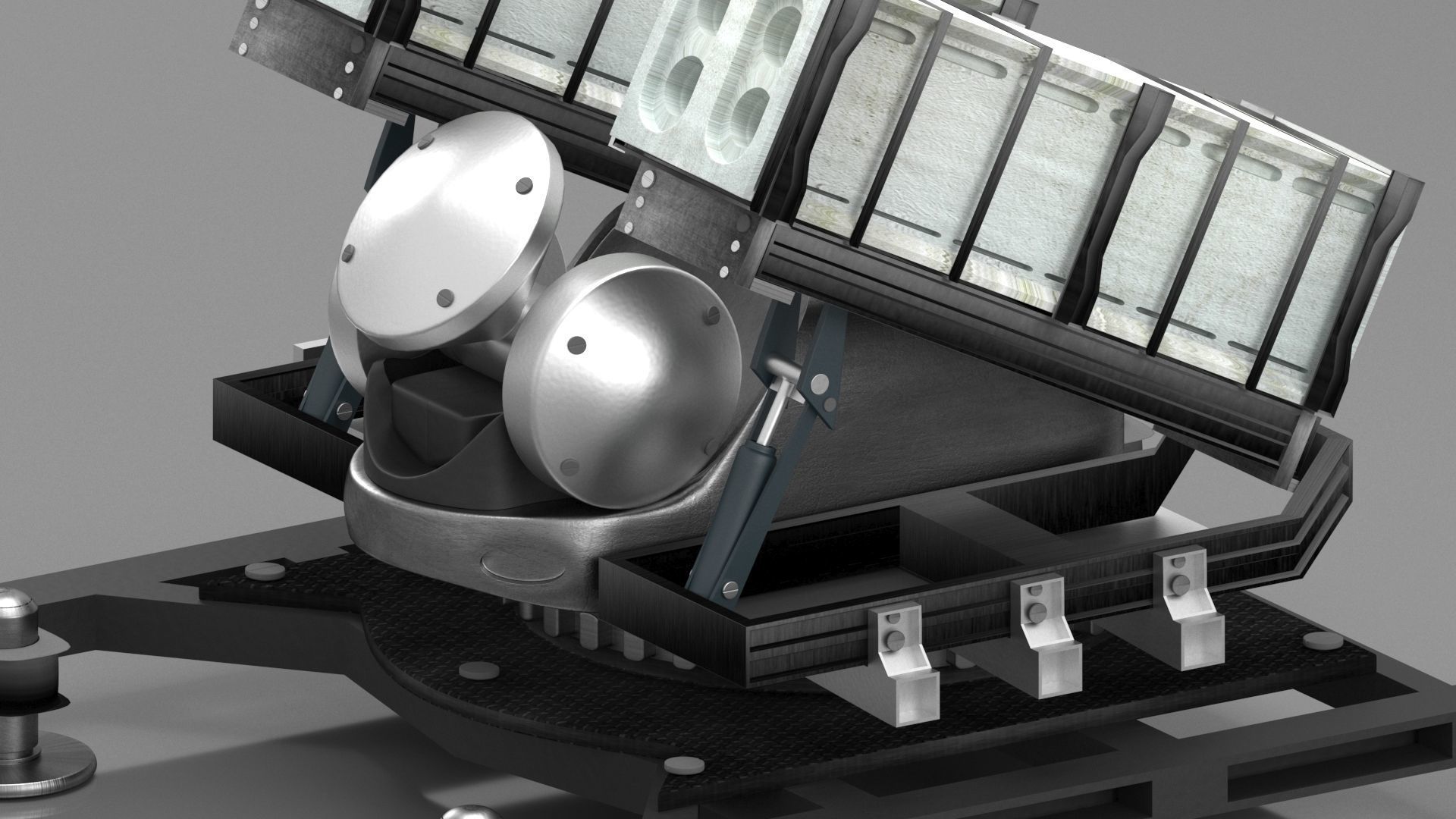 projectile missile launcher 3D model | CGTrader