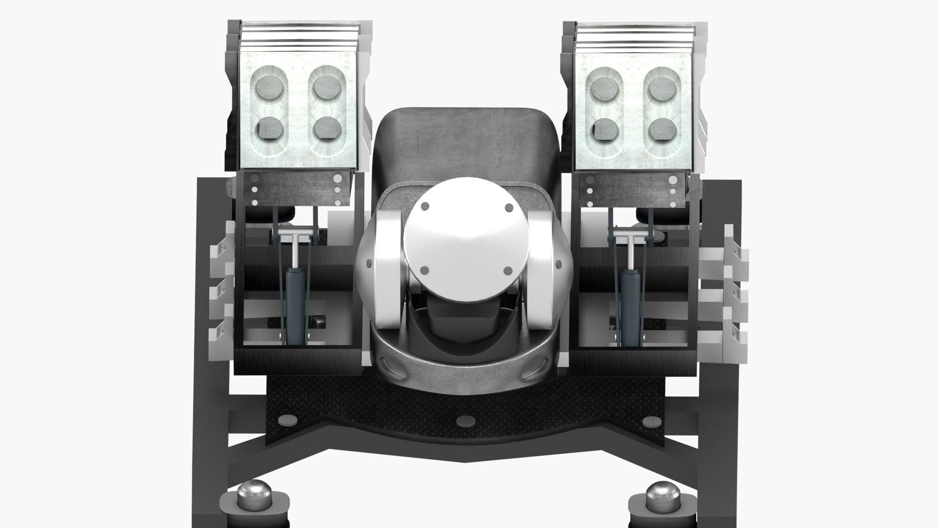 projectile missile launcher 3D model | CGTrader