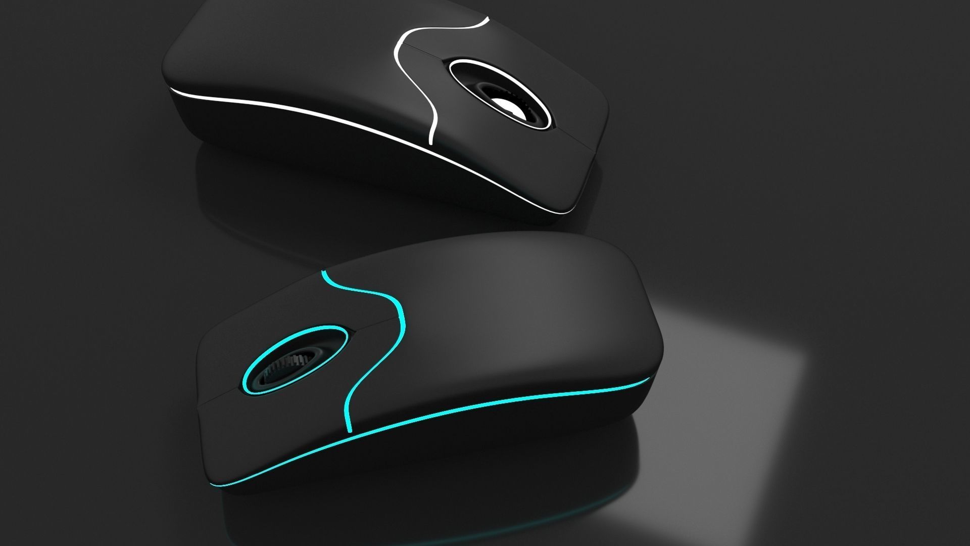 modern gaming mouse 3D model | CGTrader