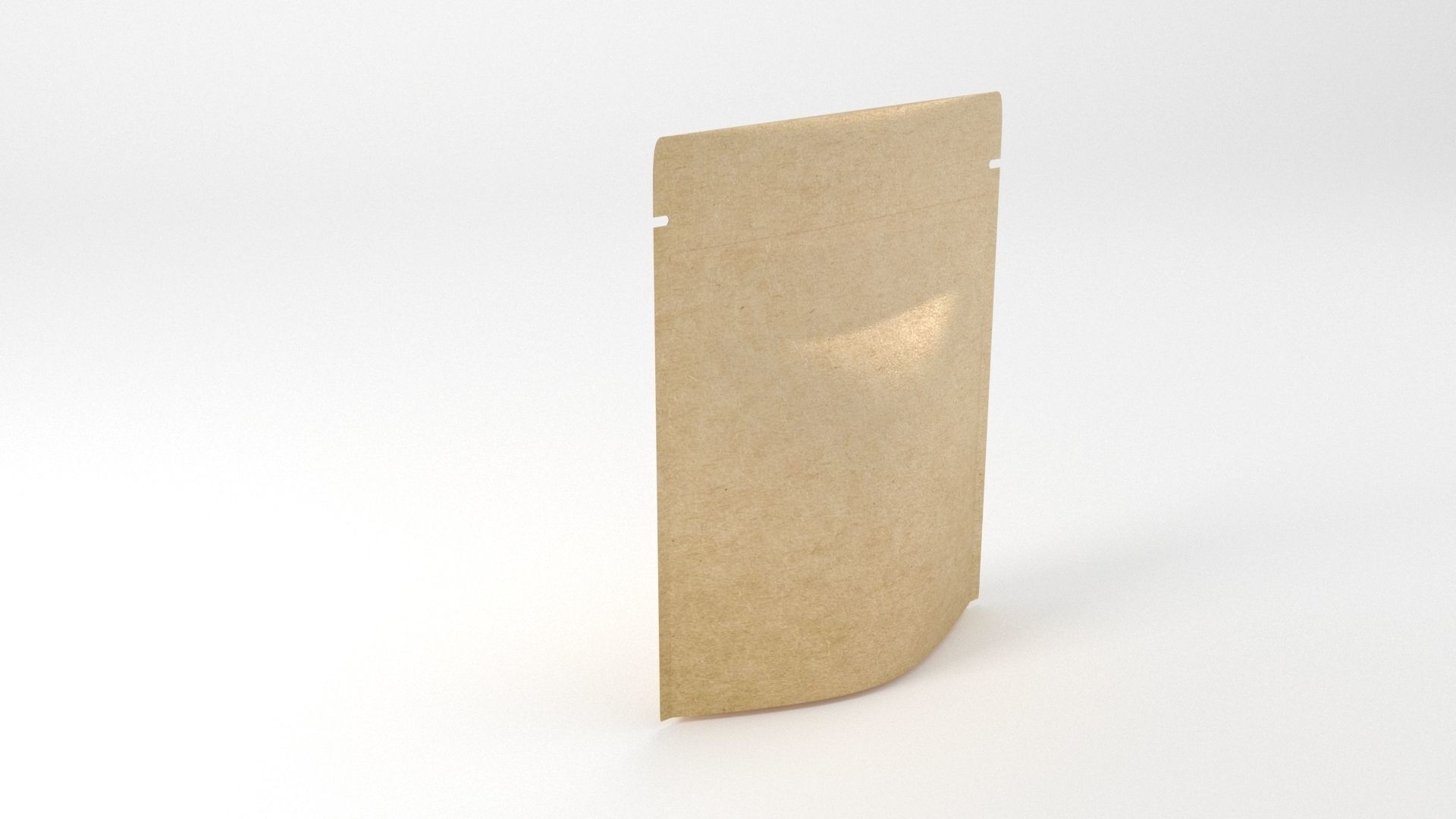 paper packaging bag 3D model | CGTrader