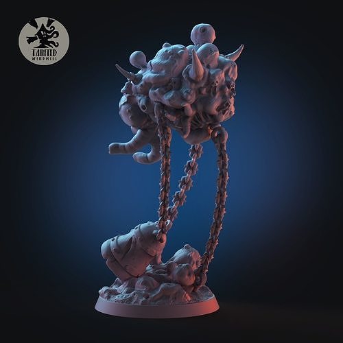 Nurgle Objective Marker free 3D model 3D printable | CGTrader
