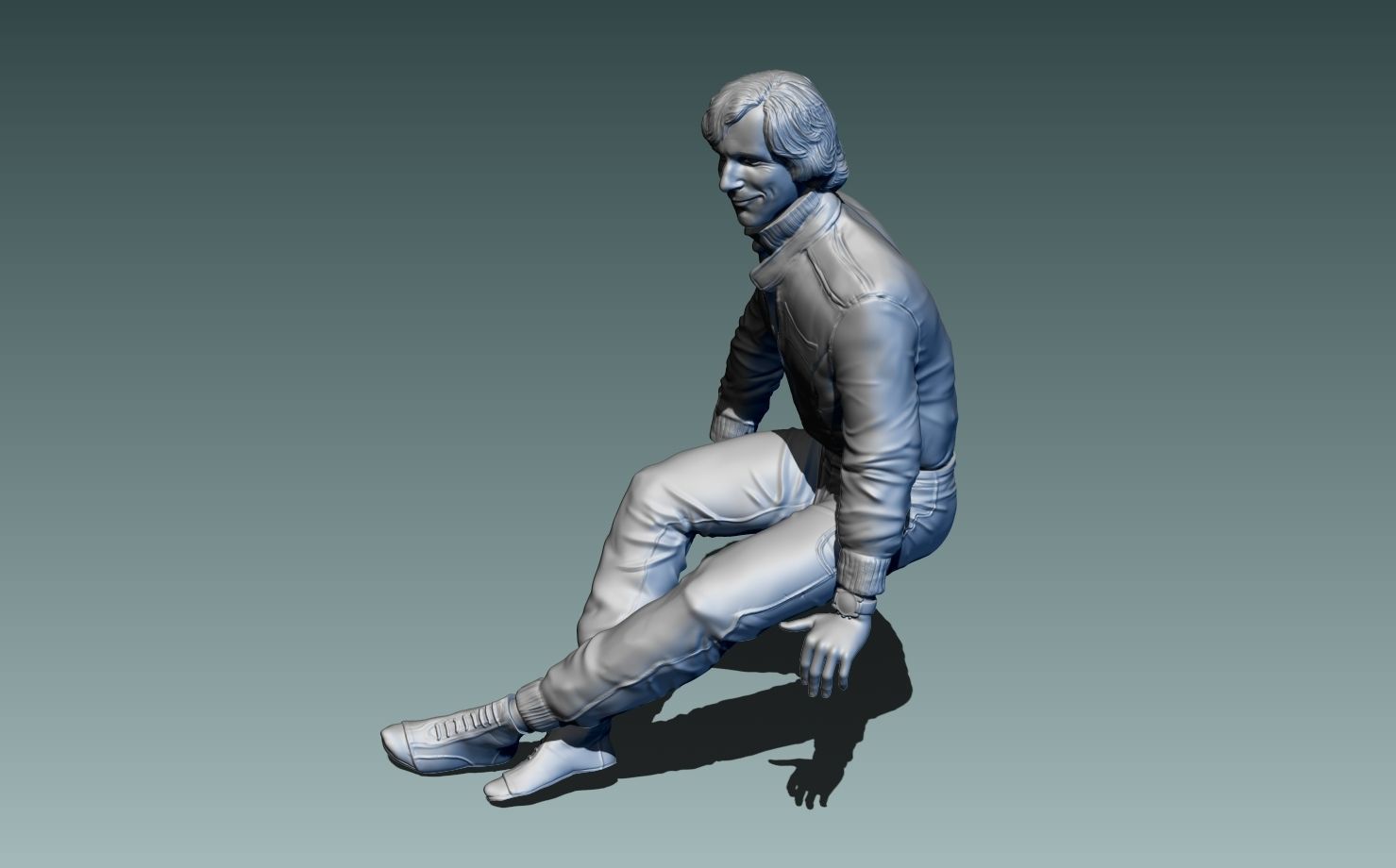 James Hunt Racer 3D model 3D printable | CGTrader