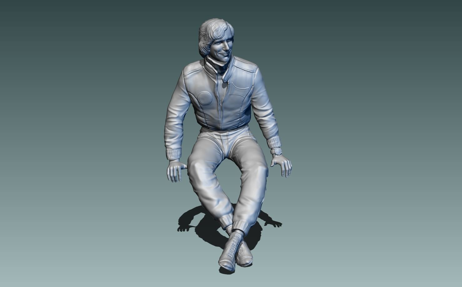 James Hunt Racer 3D model 3D printable | CGTrader