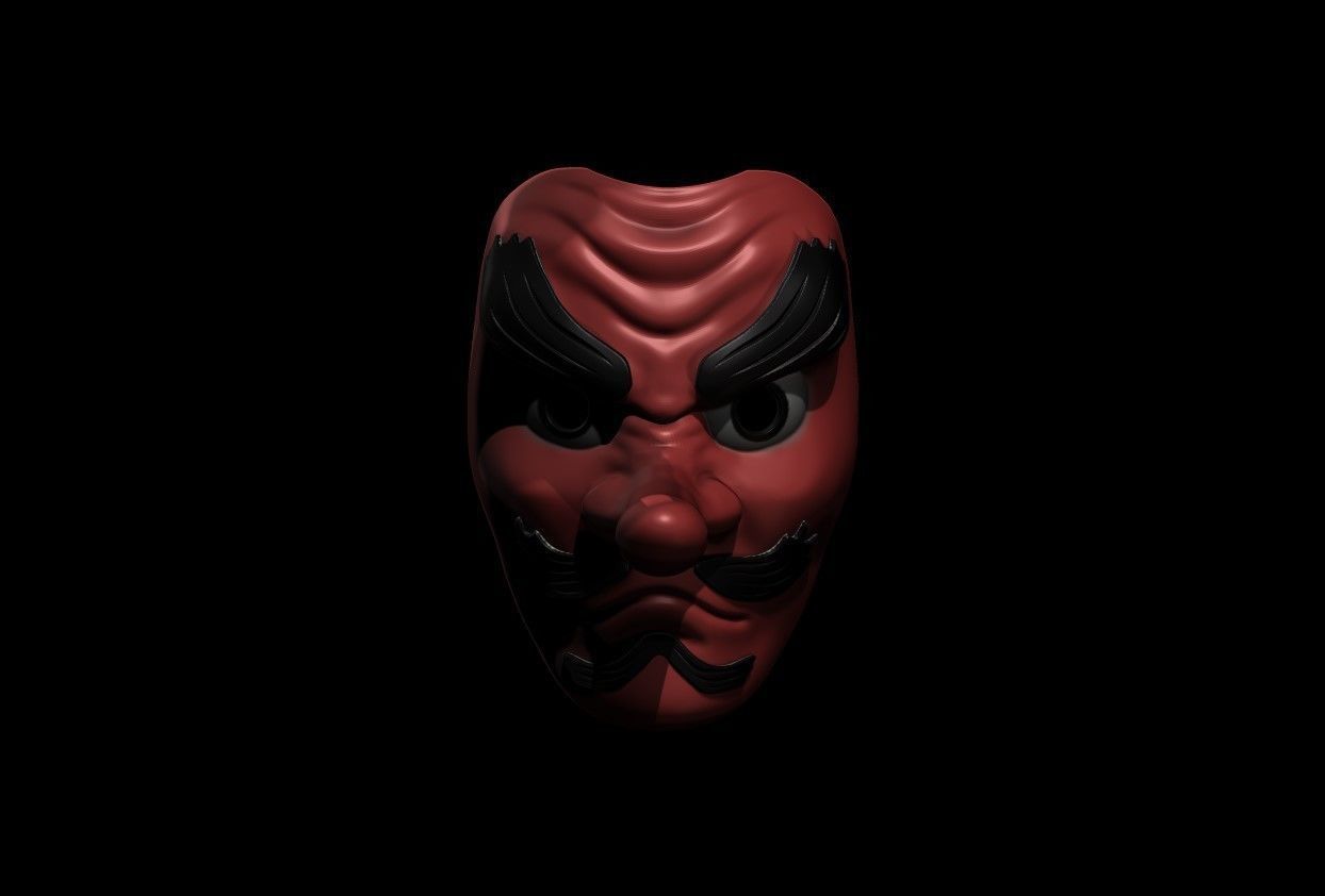 Tengu Urokodaki Sakonji mask 3D model 3D printable | CGTrader