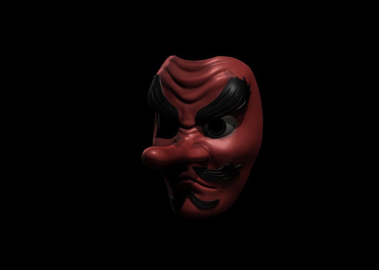 Tengu Urokodaki Sakonji mask 3D model 3D printable | CGTrader
