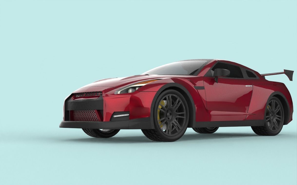 modern car design 3D model | CGTrader