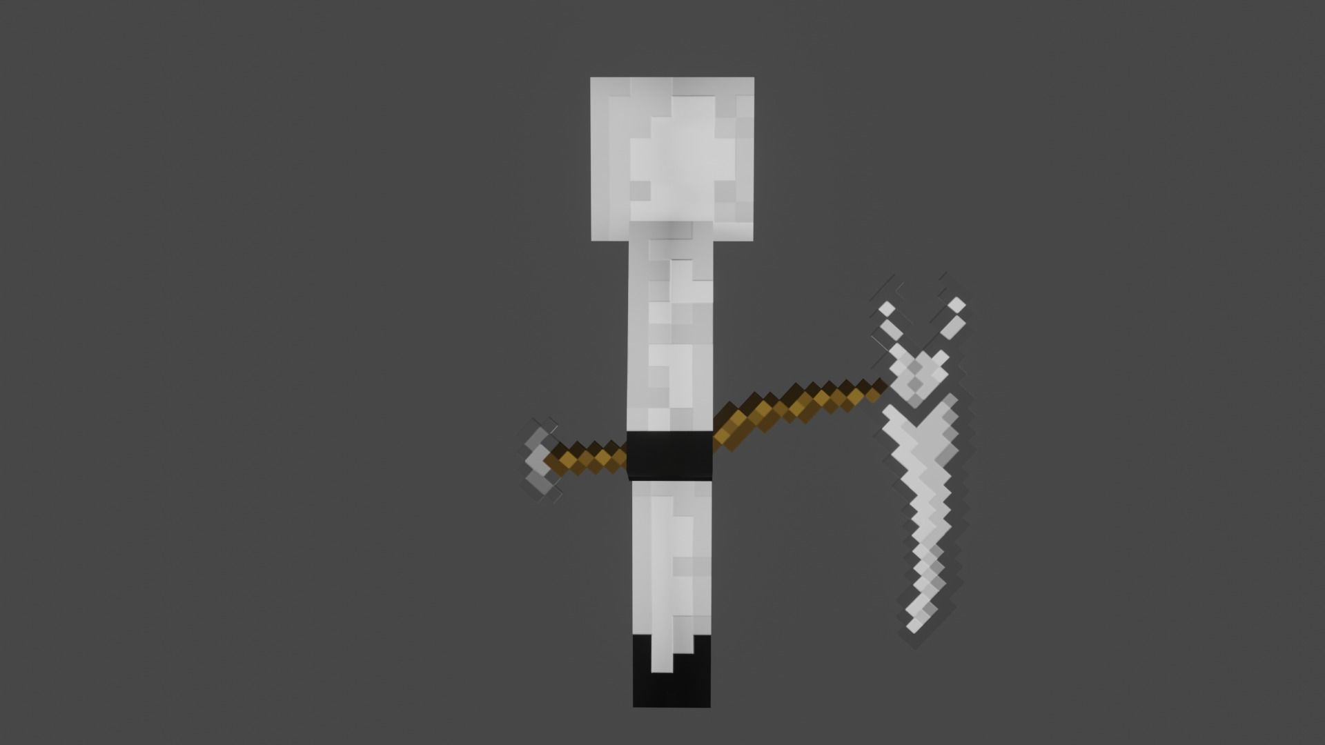 3D model MINECRAFT ENTITY 303 3D MODEL RIGGED ANIMATED VR / AR / low ...