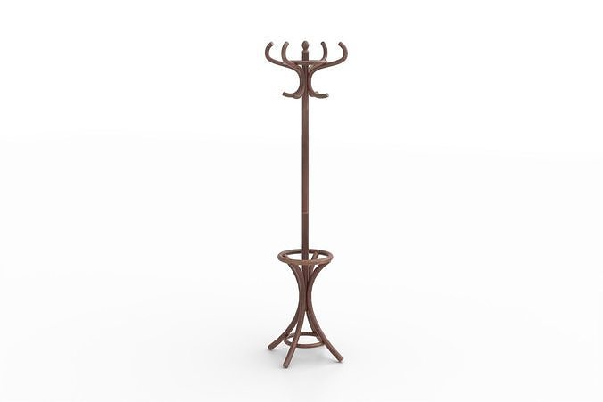 Coat rack 3D model | CGTrader