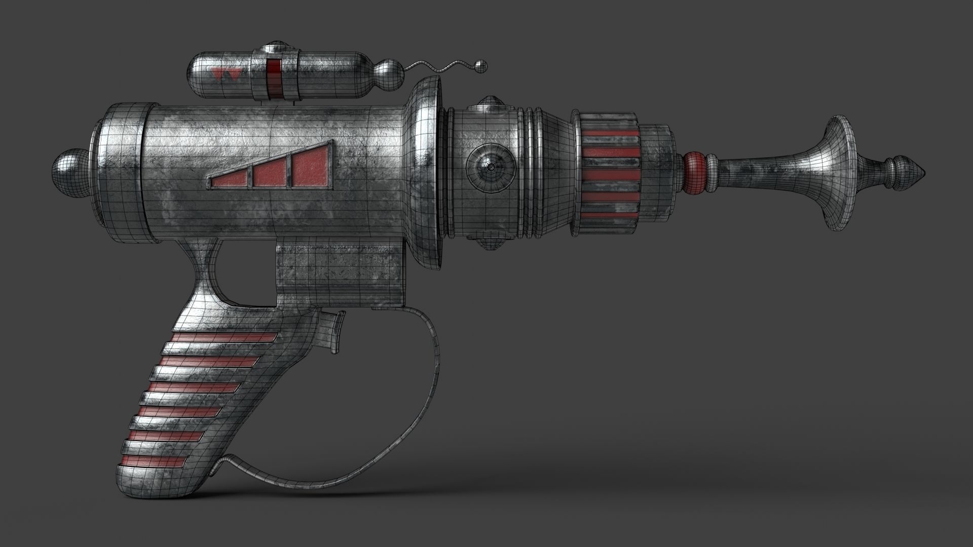3D model Fantasy Gun 04 VR / AR / low-poly | CGTrader