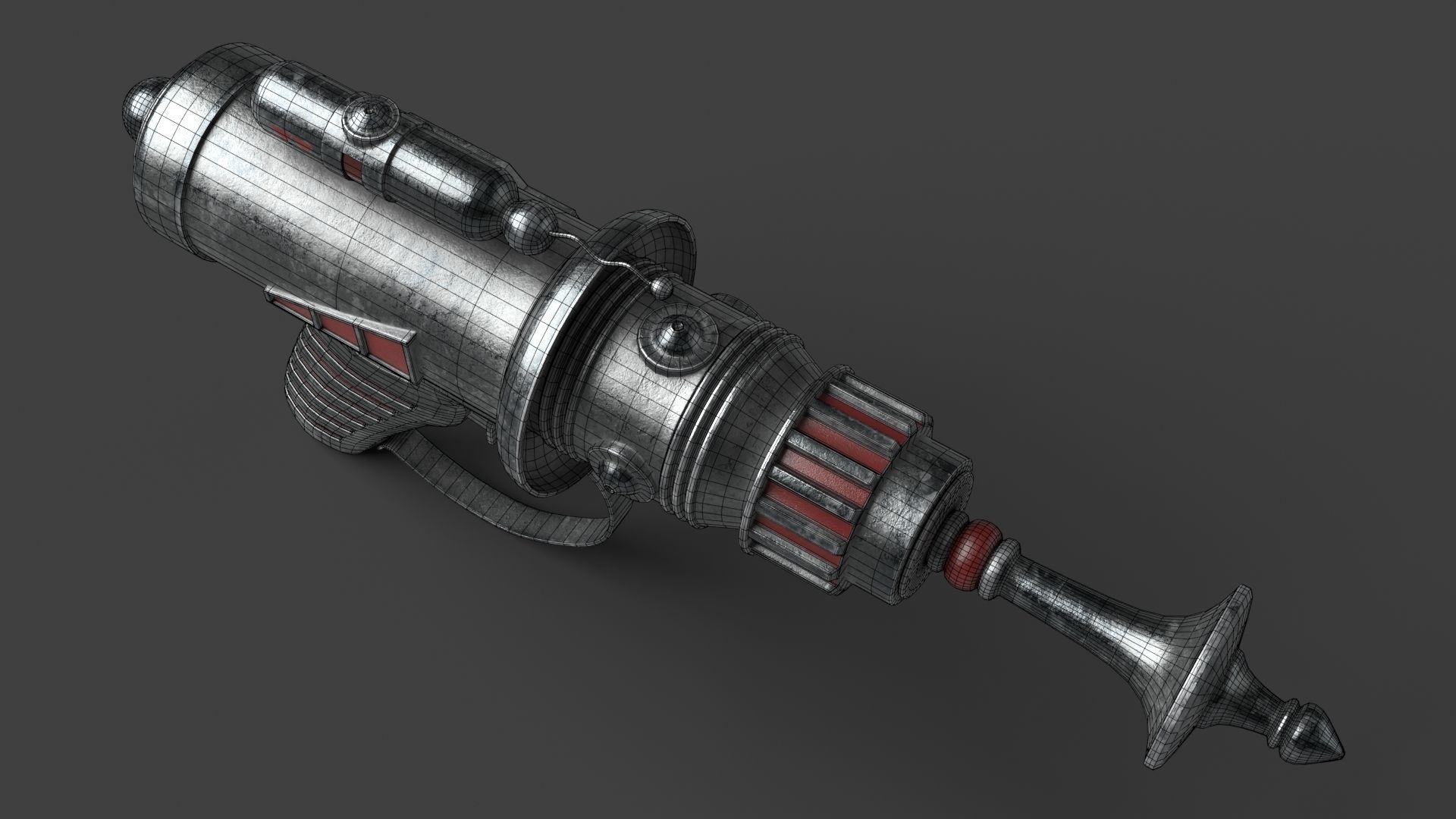 3D model Fantasy Gun 04 VR / AR / low-poly | CGTrader