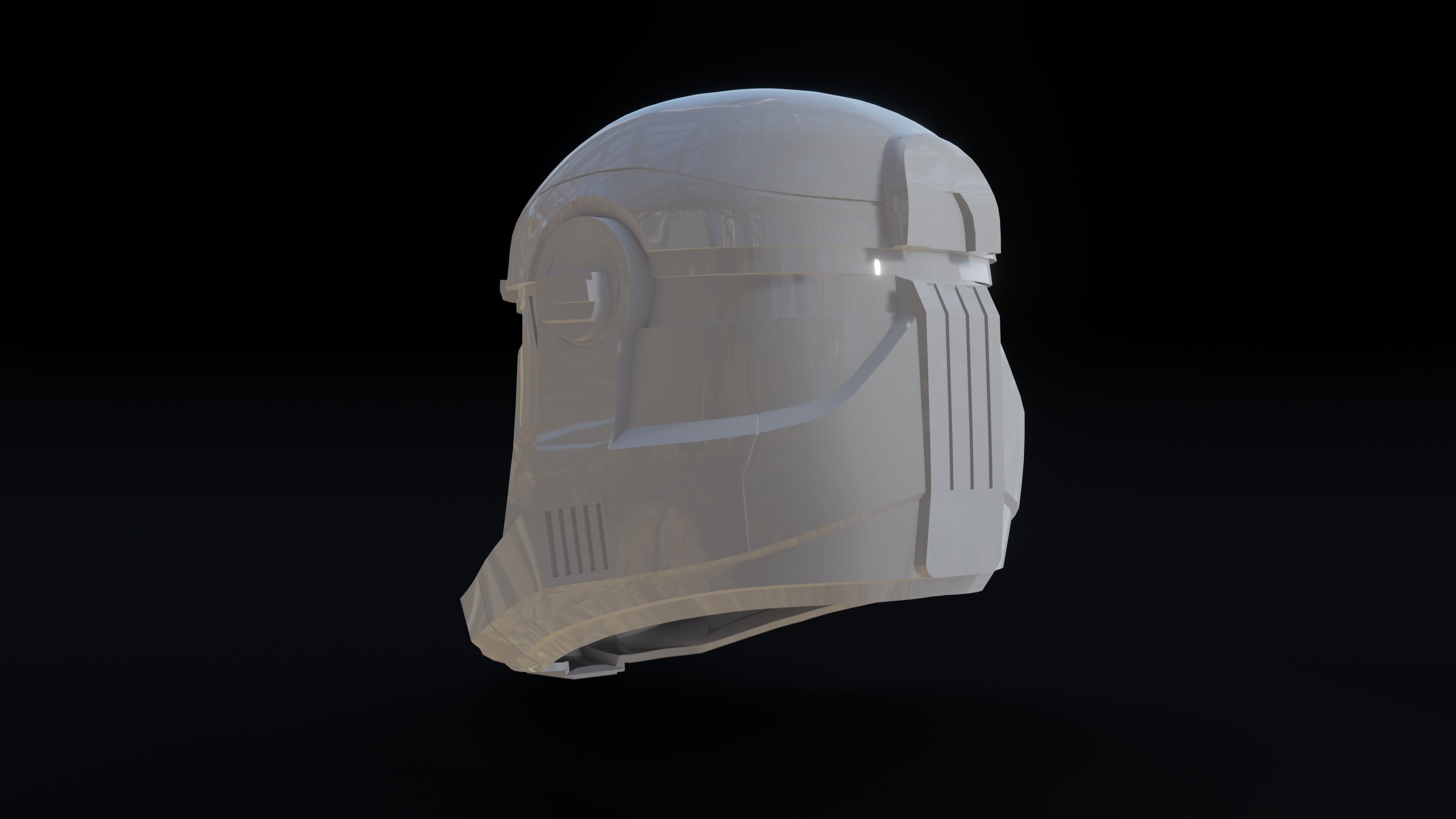 Star Wars Battlefront 2 Clone Commando Helmet 3D Model 3D model 3D ...