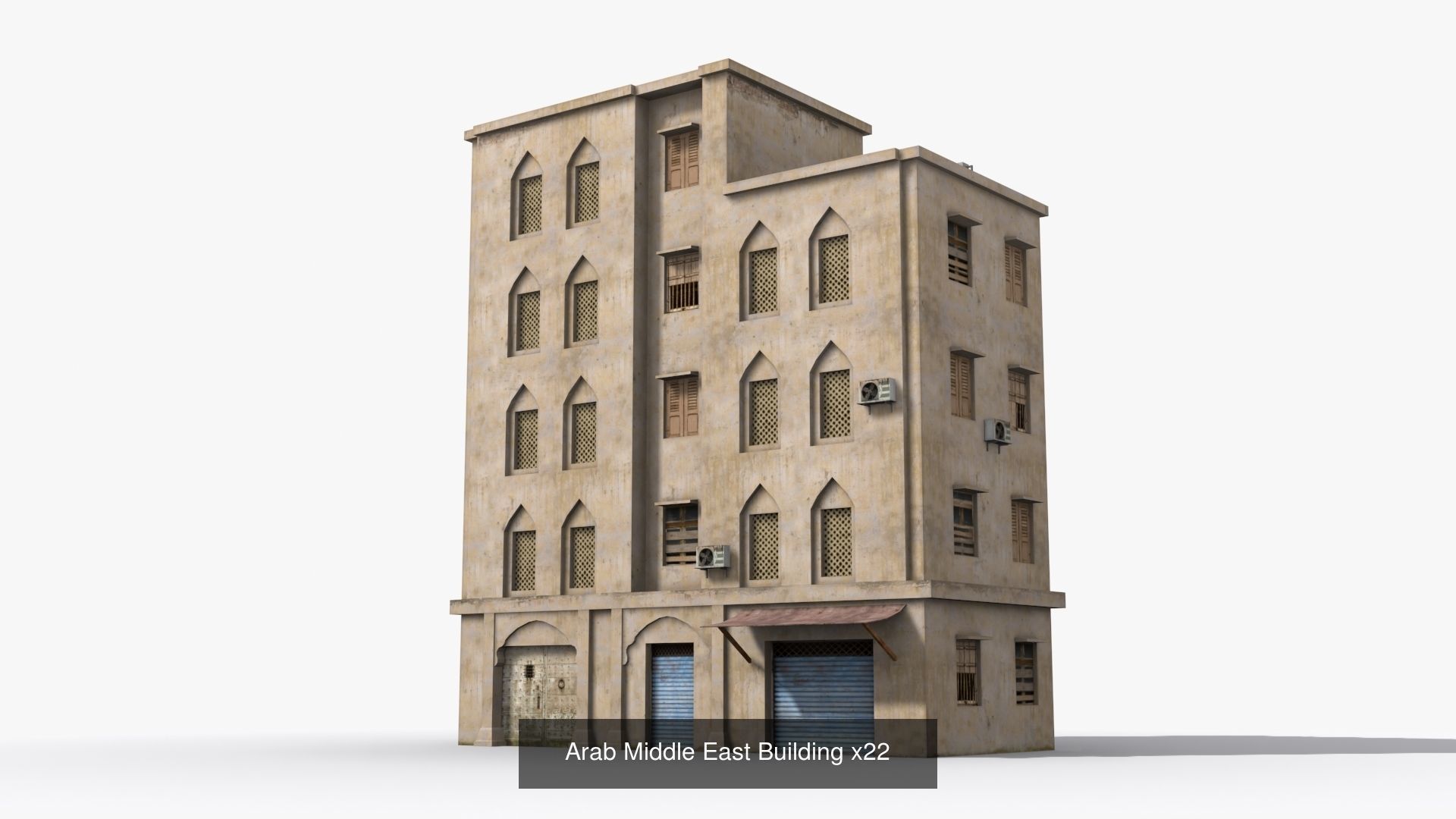 32 Arab Middle East Building Collection VR / AR / low-poly | CGTrader