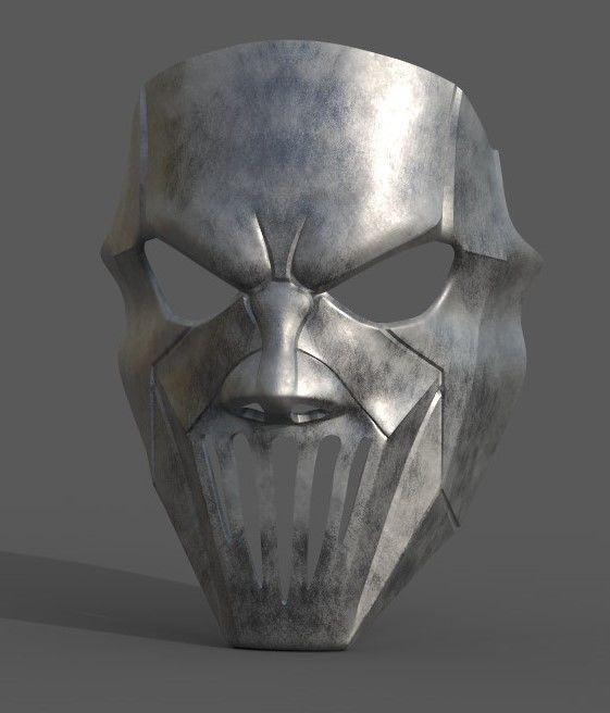 Slipknot Mick Thomson Mask 3D model 3D printable | CGTrader