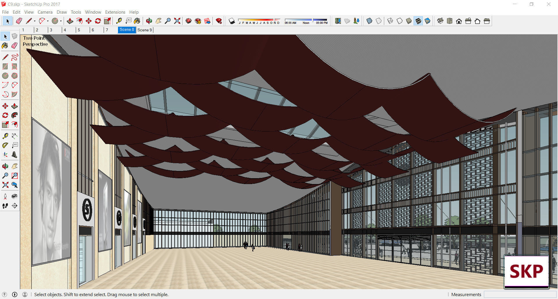 Sketchup Terminal C9 3D model | CGTrader