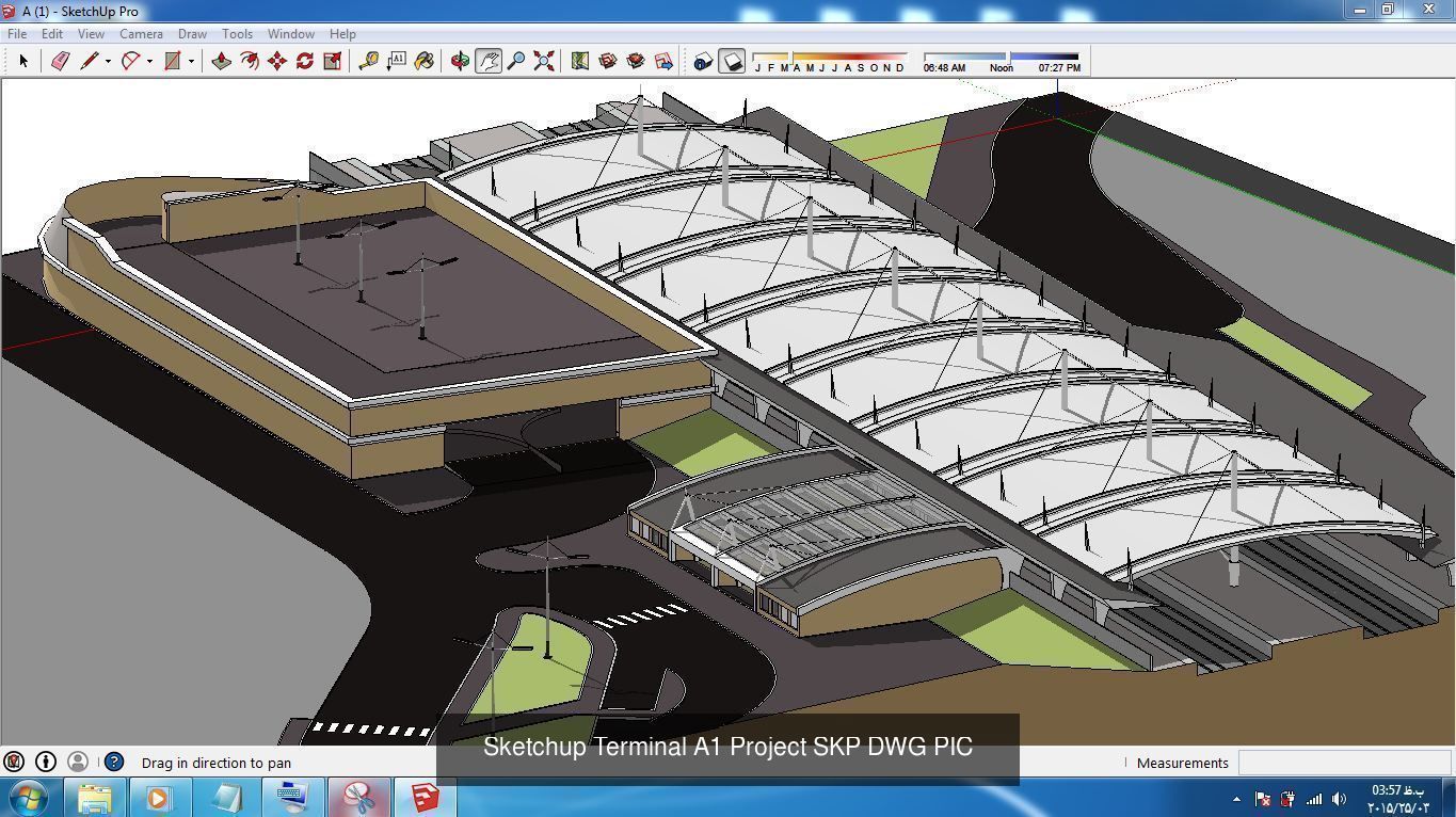 Collection 15 Sketchup Terminal models | CGTrader