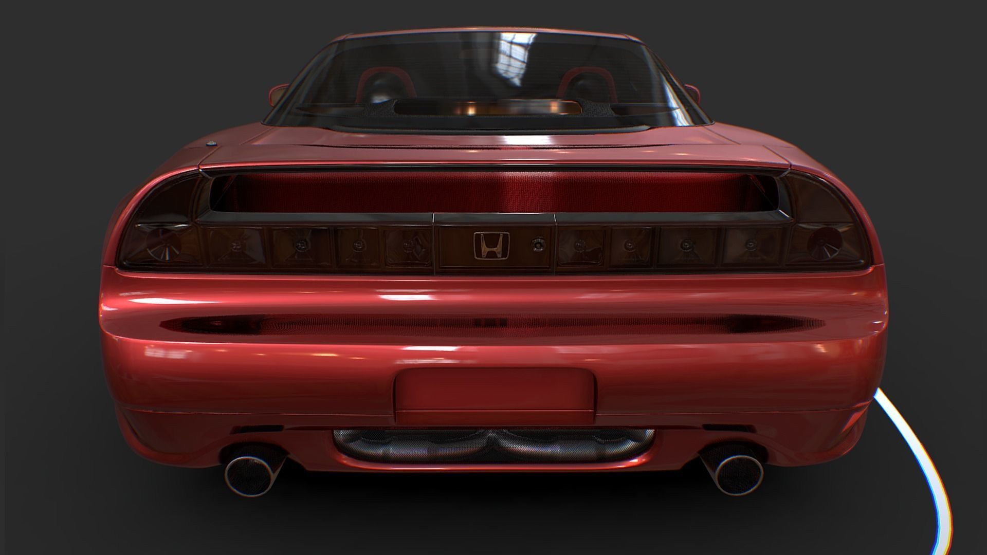 Honda NSX NA1 3D model | CGTrader