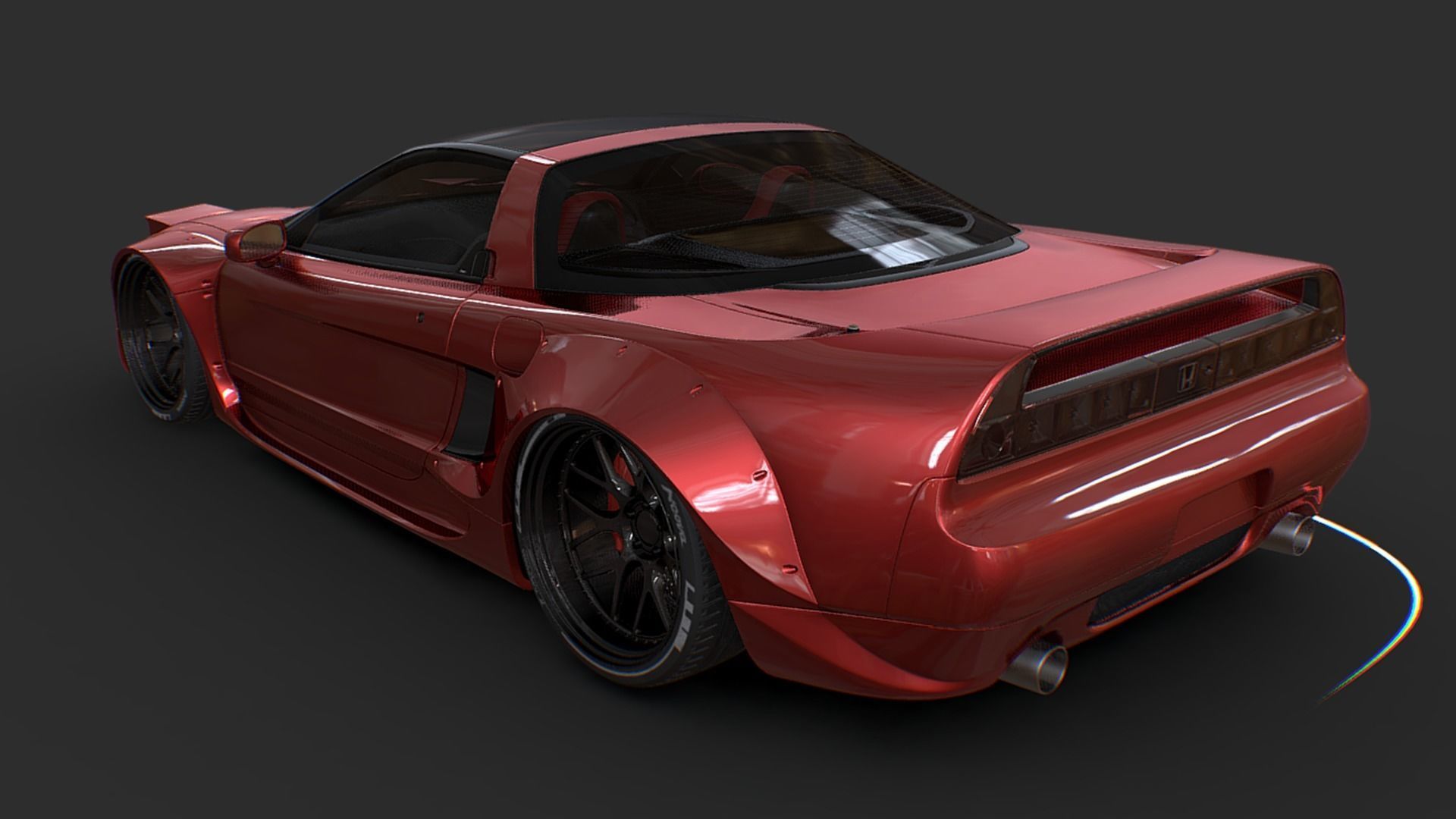 Honda NSX NA1 3D model | CGTrader