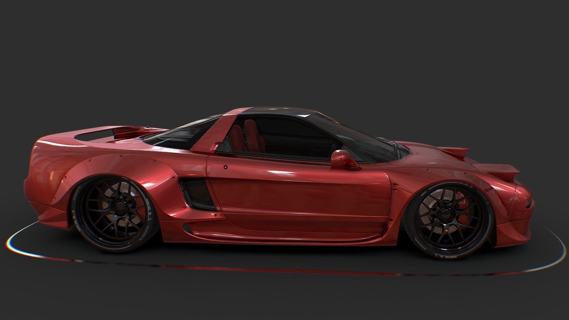 Honda NSX NA1 3D model | CGTrader