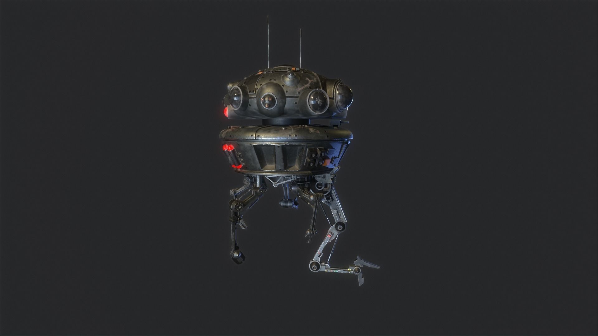 3D model Arakyd Viper Probe Droid VR / AR / low-poly | CGTrader