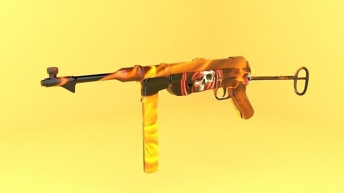 MP 40 GUN 3D model | CGTrader