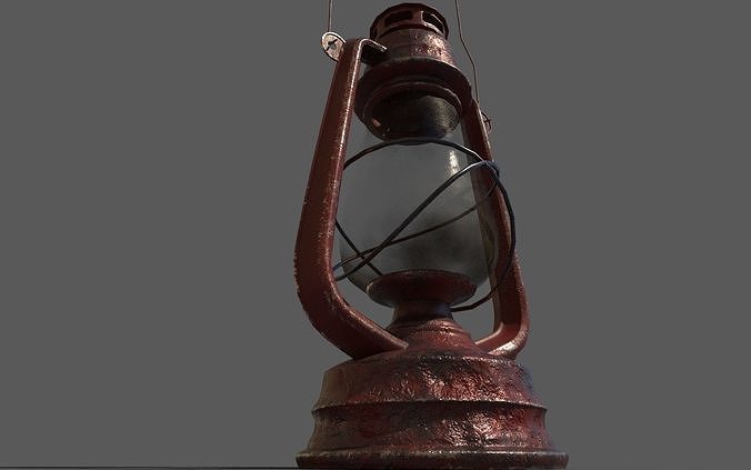 3D model Old lamp 3D model VR / AR / low-poly | CGTrader