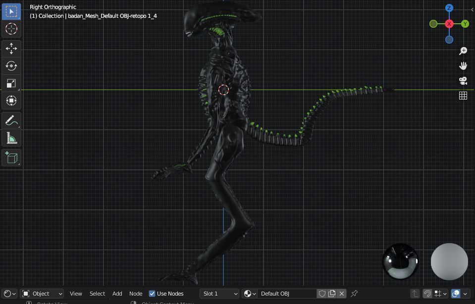 ALIEN XENOMORPH 3D model | CGTrader