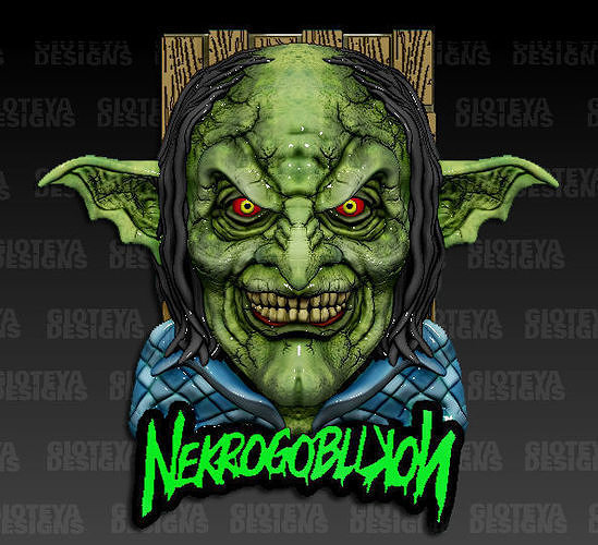 Nekrogoblikon John Goblikon 3D model | CGTrader