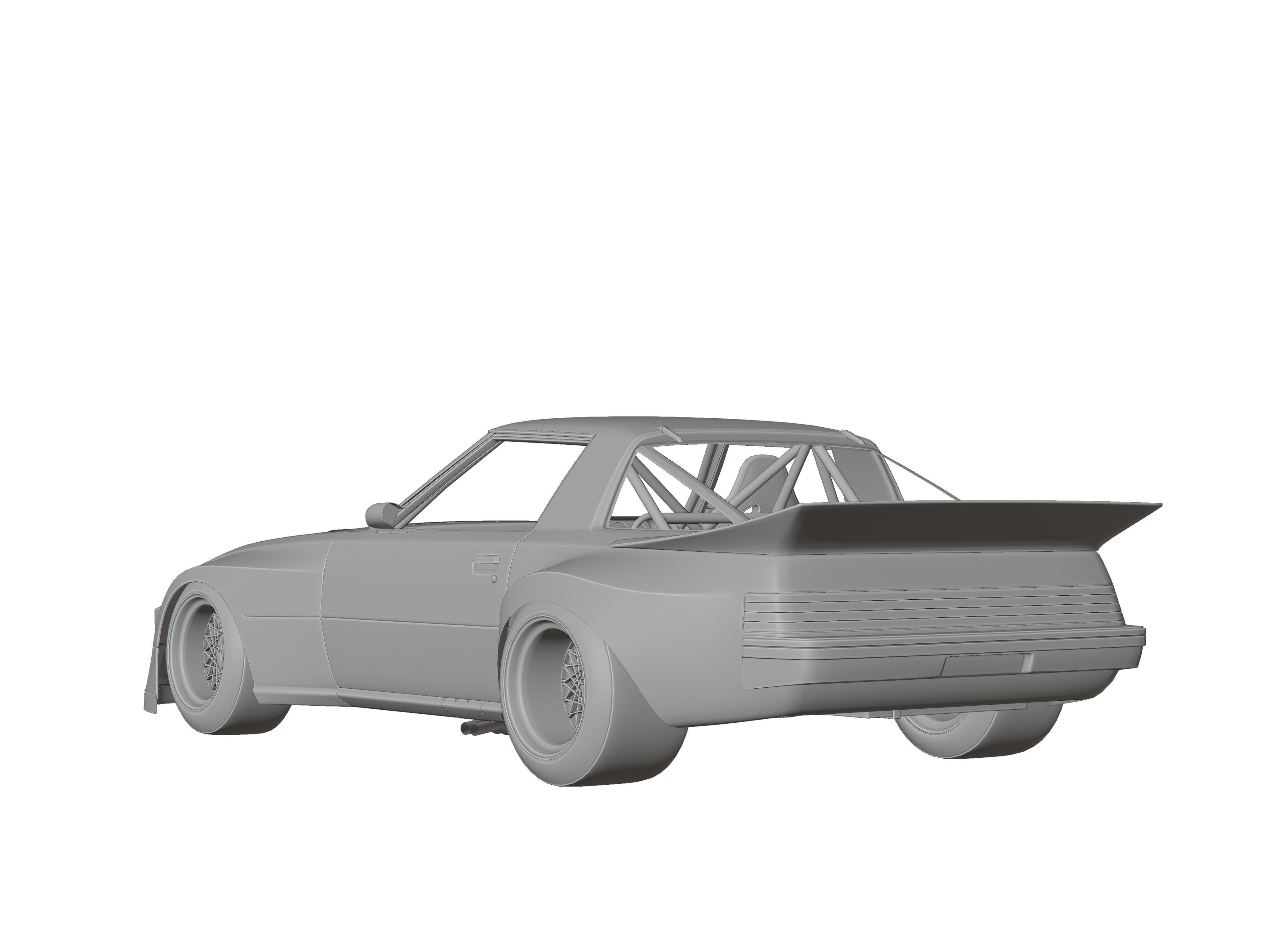 Mazda RX-7 SA22C IMSA 3D model 3D model | CGTrader