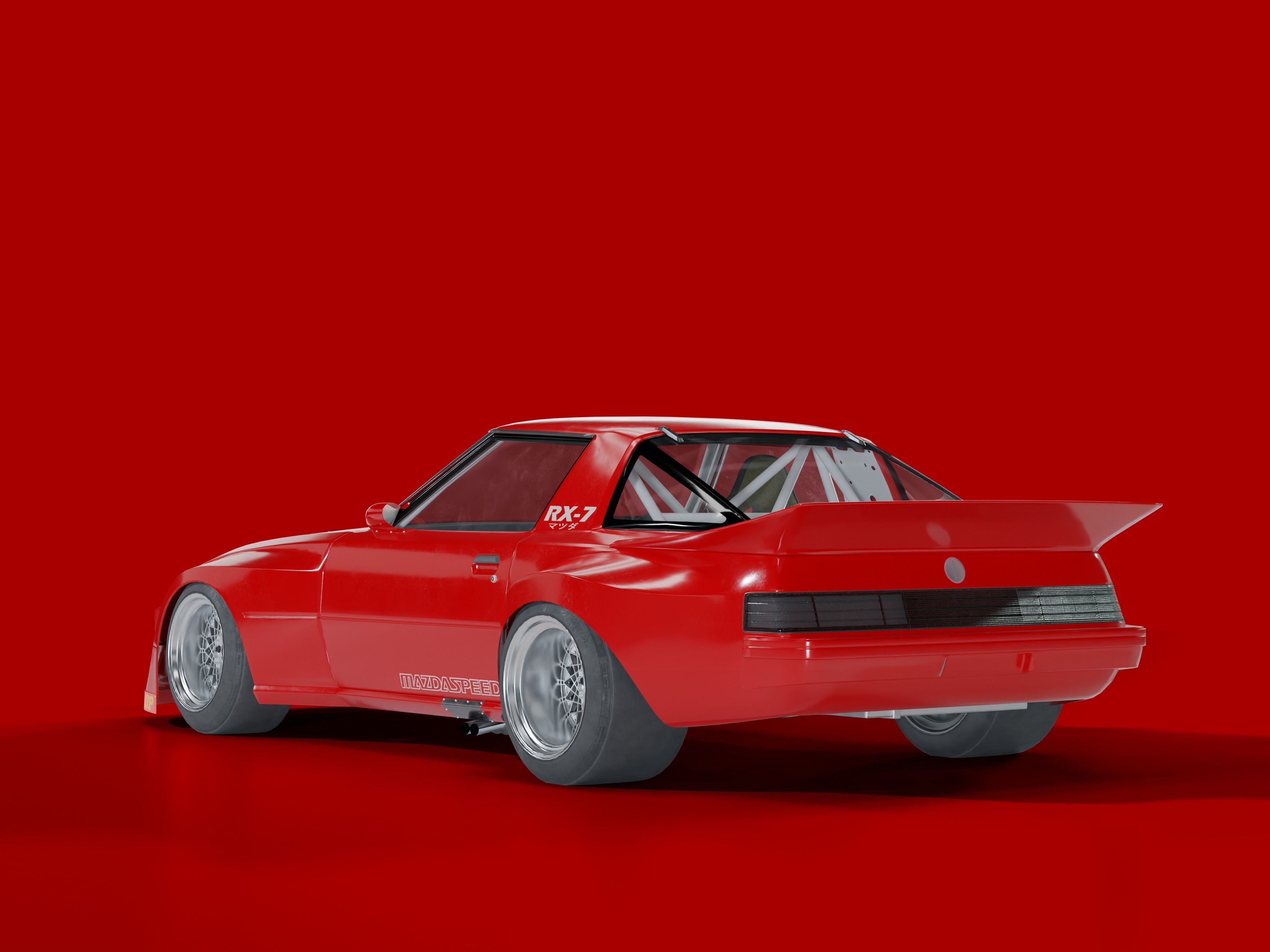 Mazda RX-7 SA22C IMSA 3D model 3D model | CGTrader