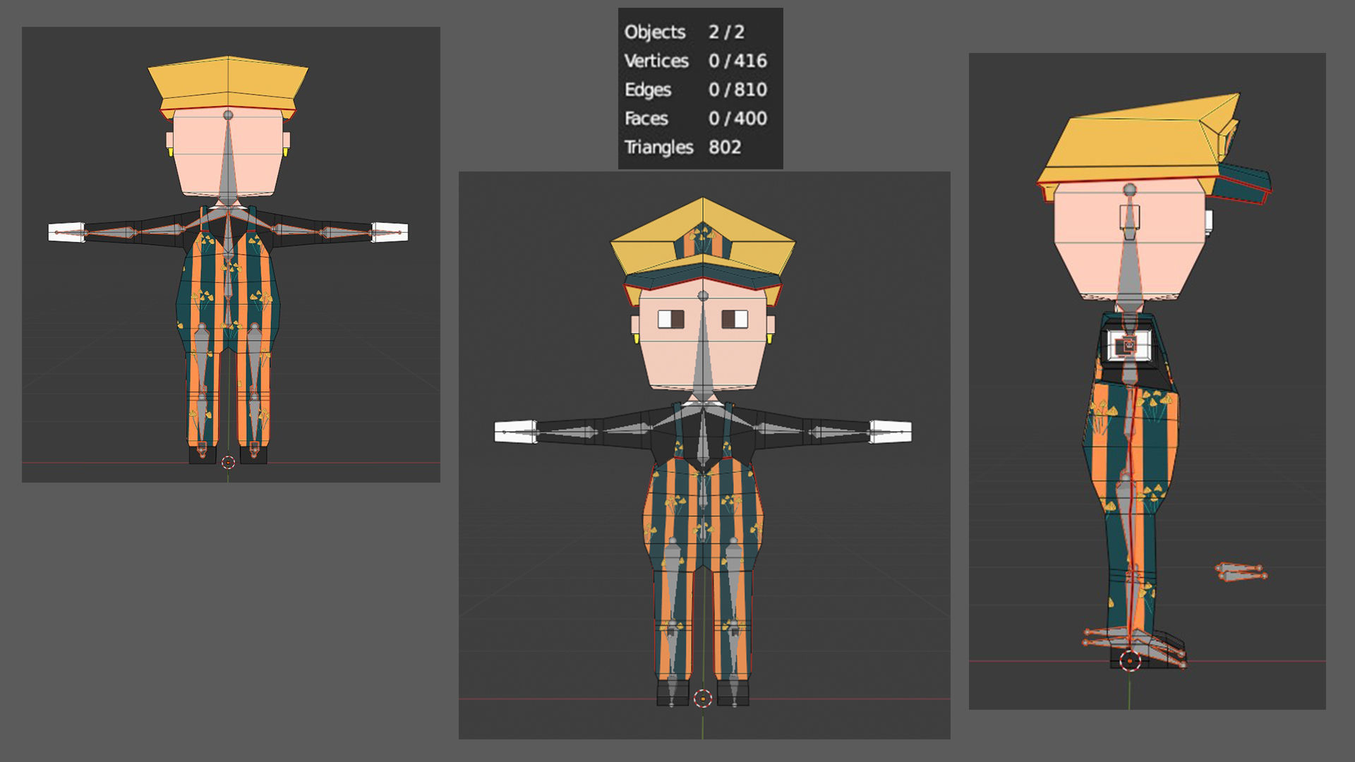 3D model Low poly characters 01 pack 3d model VR / AR / low-poly | CGTrader