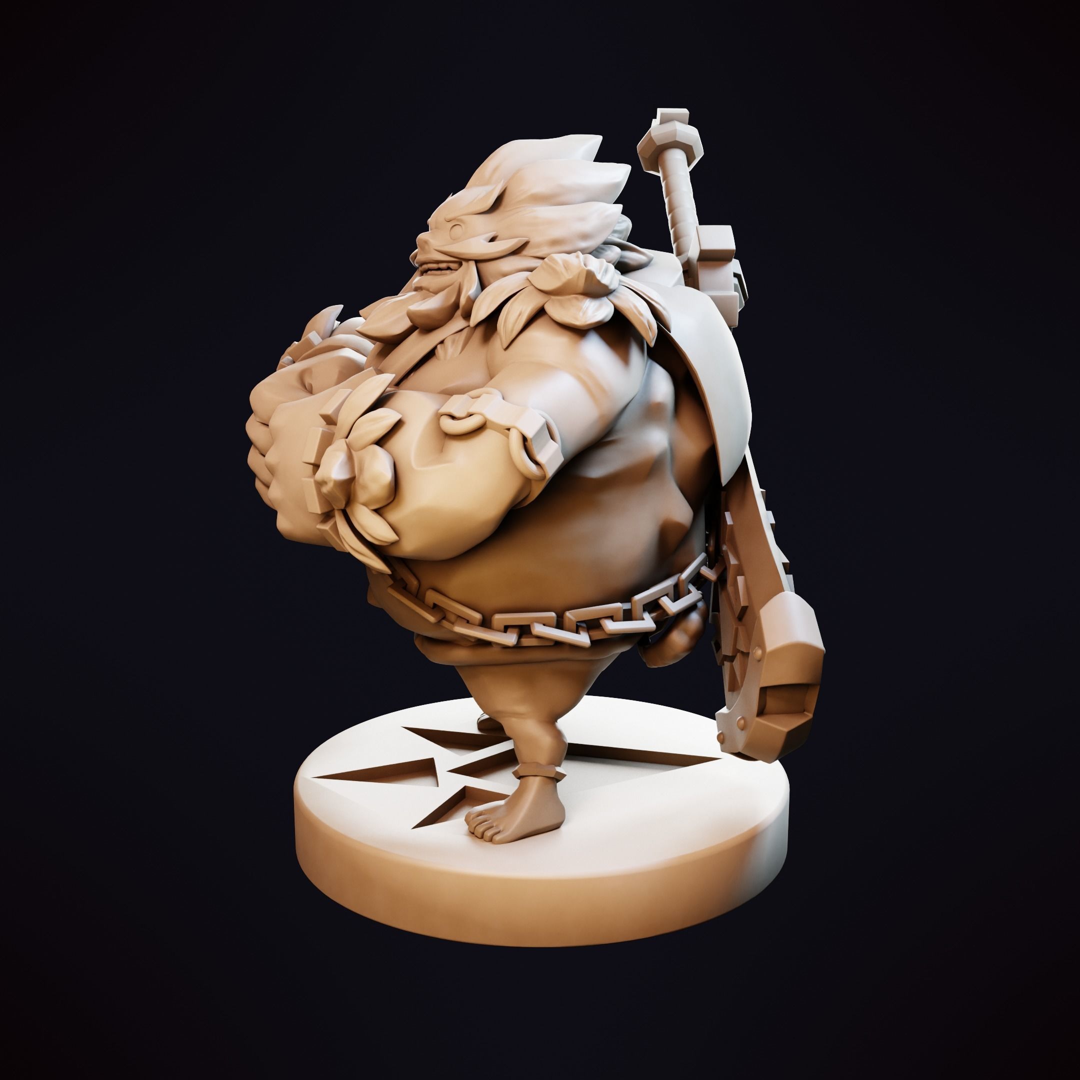 Breath of the Wild Daruk 3D model 3D printable | CGTrader