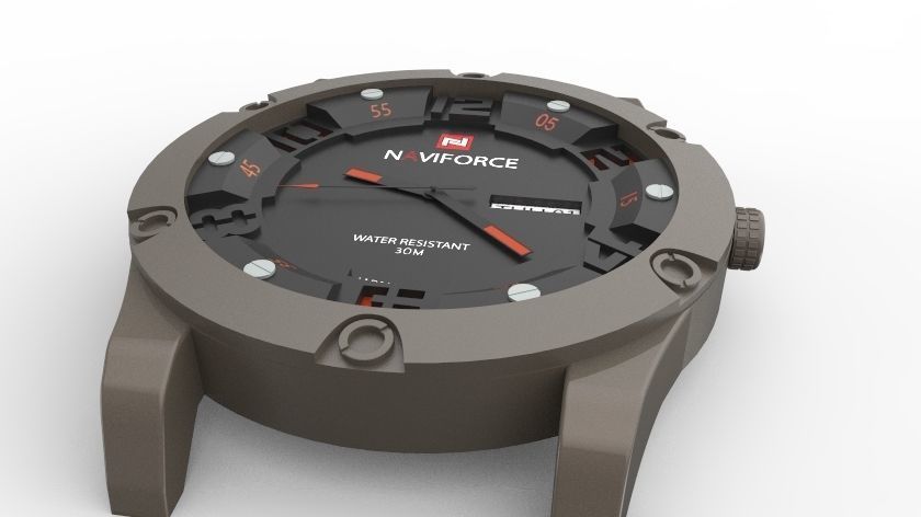 NAVIFORCE Wrist watch 3D model 3D printable | CGTrader